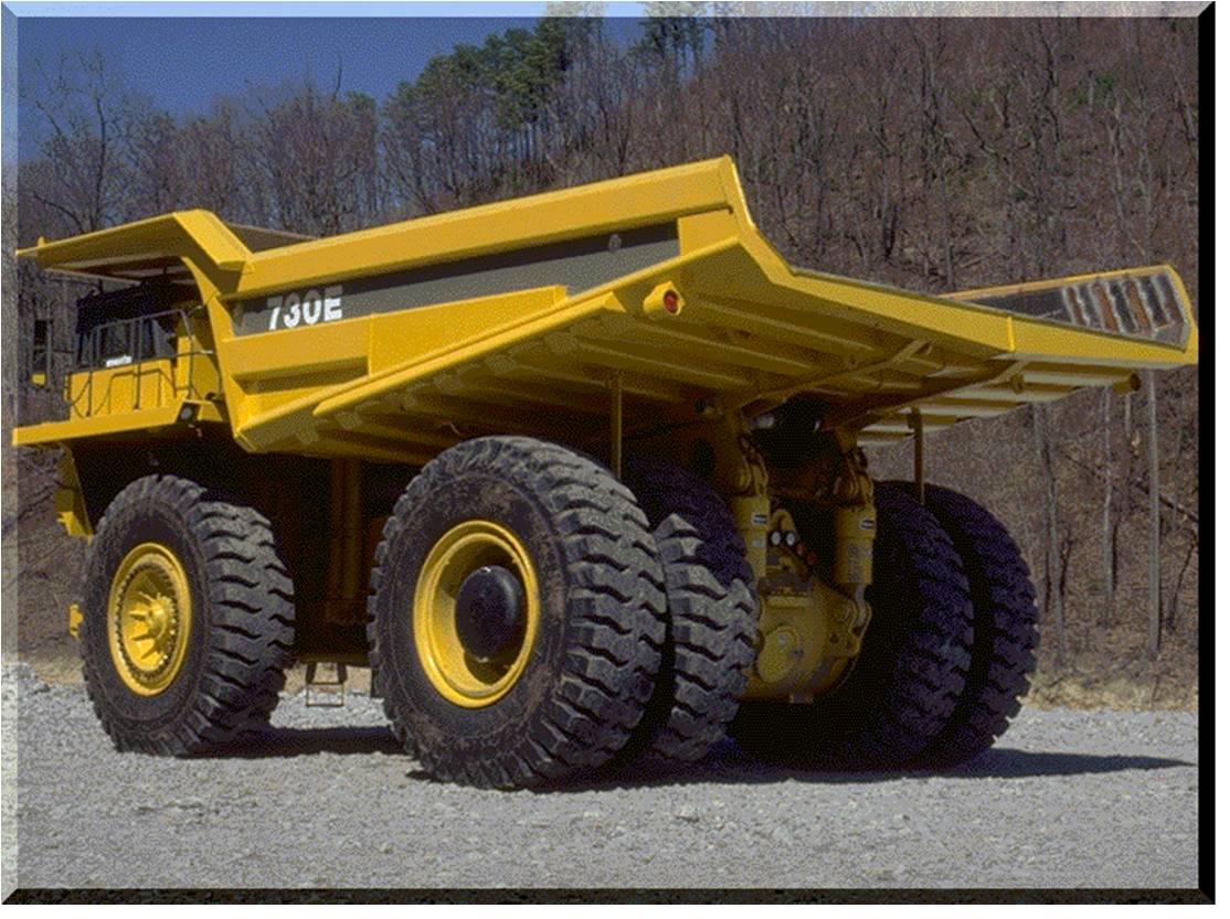 mining engineering: Haulpack 730E