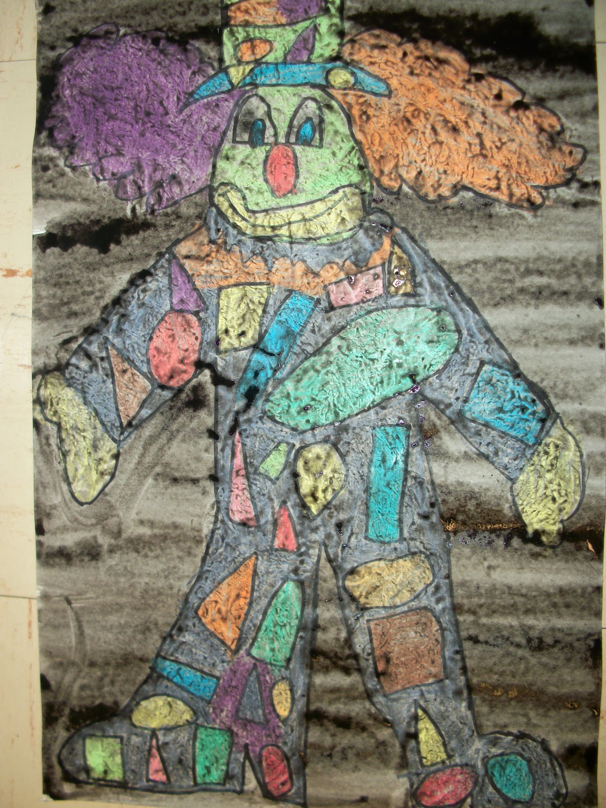 Inside Alta Loma's ART Room: Clown of Shapes