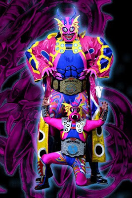 Luchadores: Alebrije y Cuije