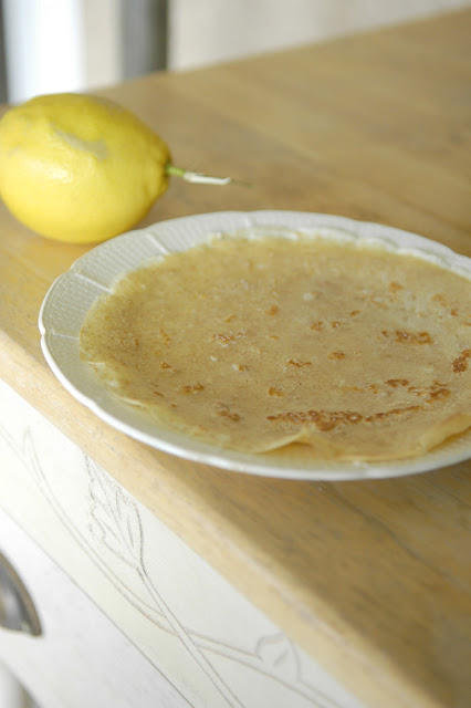 Holiday Crepes with Lemon