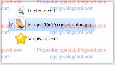 Hacer archivos ICO en un sólo paso: SimplyICON - Tutorial - CGnauta blog