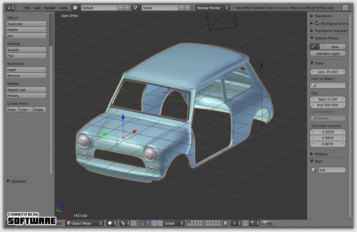 Blender 2.53.0: Primer beta público hacia Blender 2.5 (Review ...