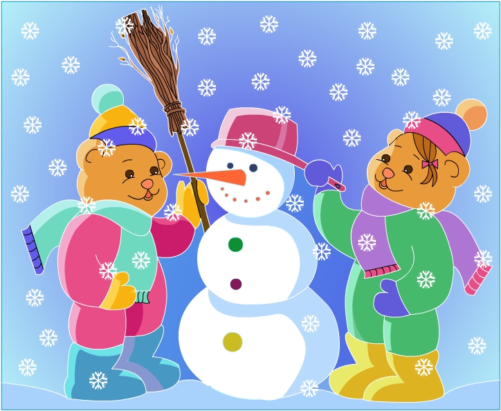 Nicole's Free Coloring Pages: Winter coloring pages **Nina&Nino comeback!