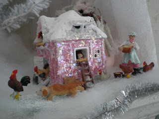 My Shabby Streamside Studio: My Christmas Snow House Village