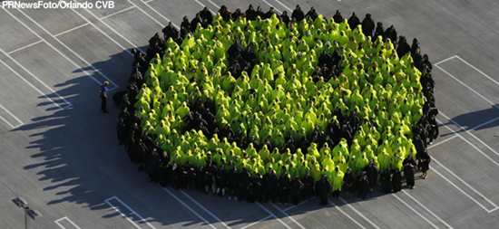 Geo Fun: Orlando Creates World’s Biggest Human Smiley Face