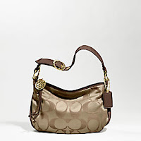 Designer Best Pick!!: COACH ALI SIGNATURE SATEEN HOBO BAG 13636 (Khaki ...
