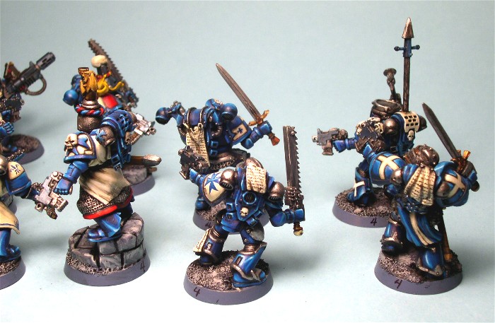 PsychosisPC's The Madhouse Workshop: More of ‘dem Blue 40k Templars…Part 2