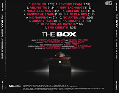 Soundtrack List Covers: The Box (Win Butler, Owen Pallett & Regine ...