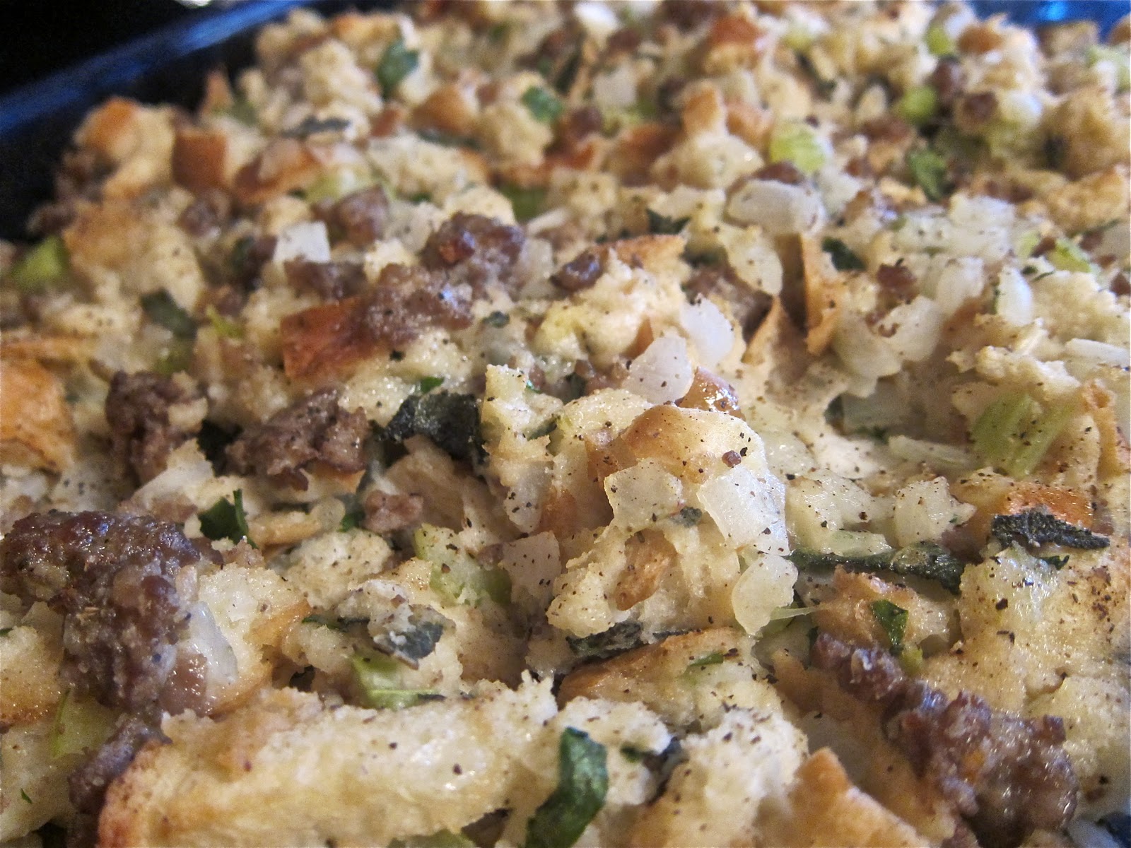 Sausage and Fresh Herb Stuffing