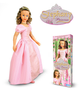 Érika Cassundé: Embalagem Boneca Stephany Princesa