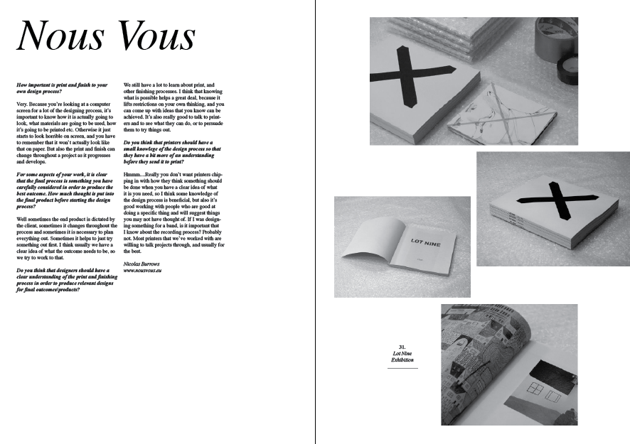 Ollie Shaw - Design Context: Layout Ideas - Context Book