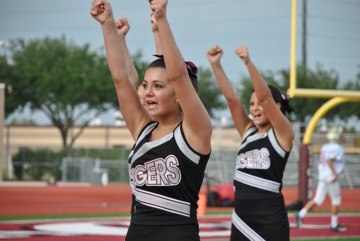 CHS Tiger Cheerleaders: Freshman Show Their Tiger Spirit!