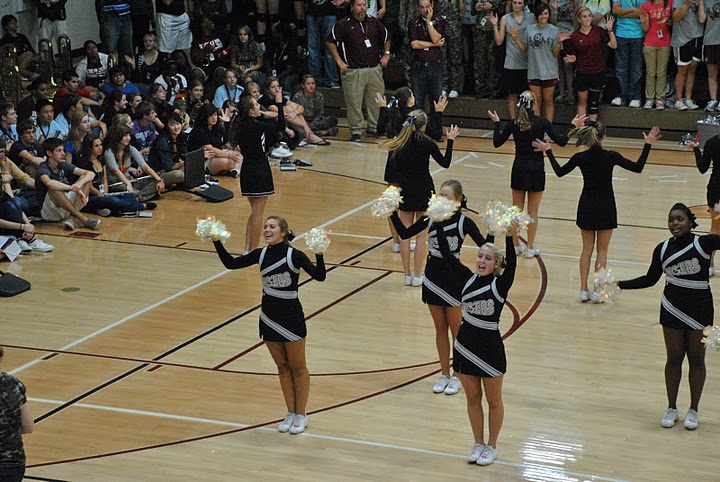 CHS Tiger Cheerleaders: Homecoming Pep Rally