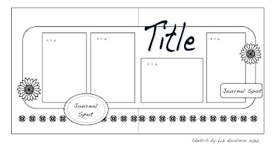 Liz Qualman Designs: New Imaginisce, Two-Pager & Sketch