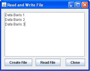 Tutorial Java Netbeans Mysql: Membuat, Membaca dan Menulis File ...