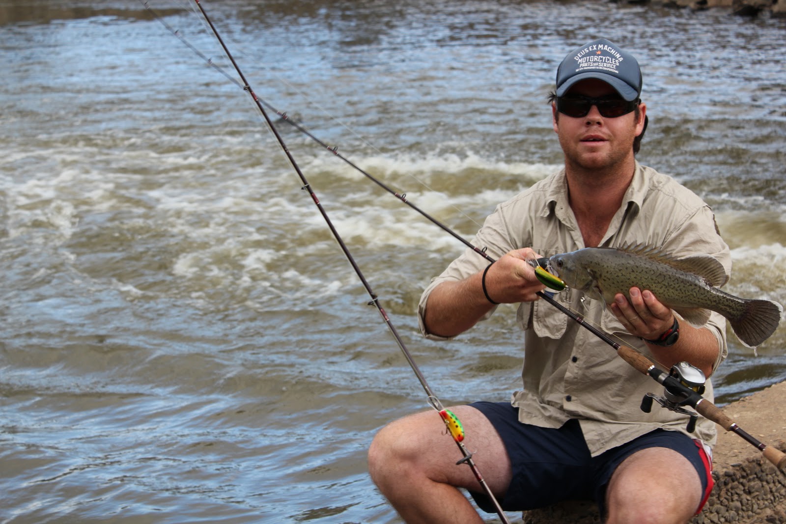 Freshwater Fishin': Old Man Creek 12-1-2011