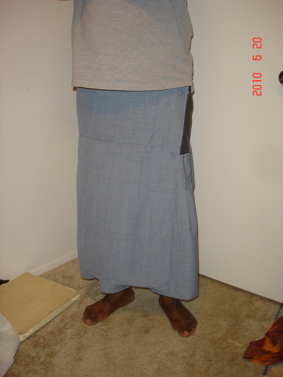 Live & Let Sew: Islamic Clothing: DIY Izar Completed