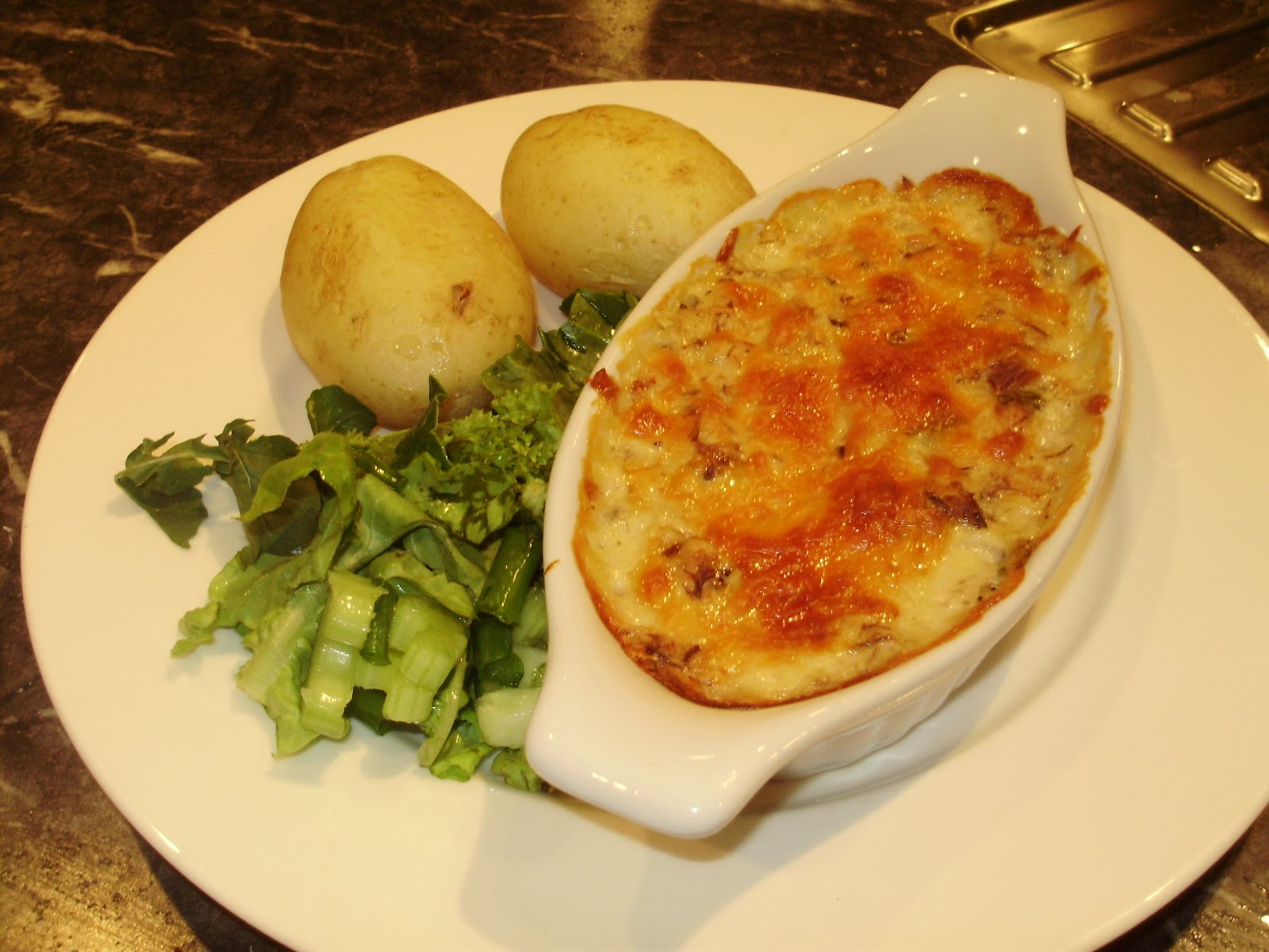 Emphasis on Food: Smoked fish mornay