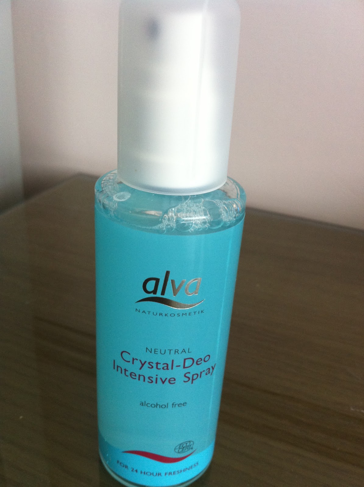 Perfectly Polished: Alva Crystal-Deo Intensive Spray