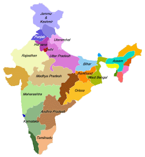 Clear Map Of India | GOOGLESAND