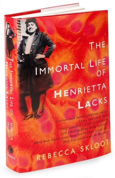 BOOK LUST: The Immortal Life of Henrietta Lacks (non-fiction)