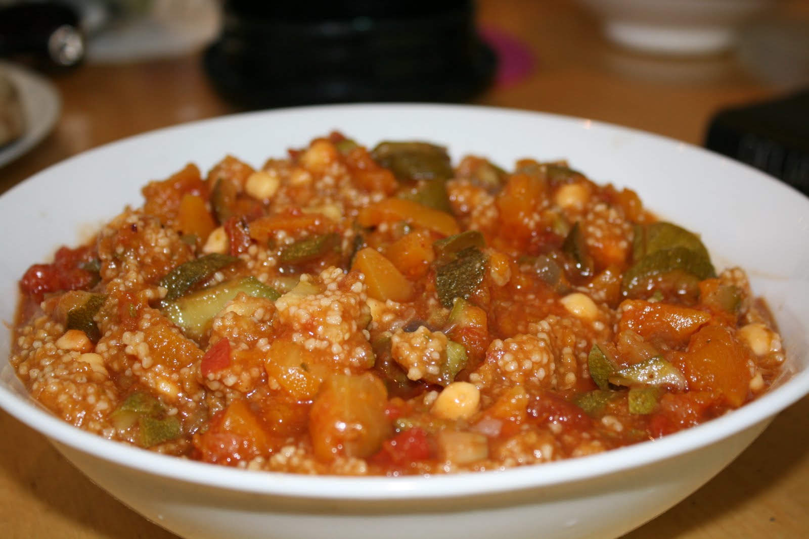 Greedy Growing: Recipe: Moroccan style garden vegetable couscous