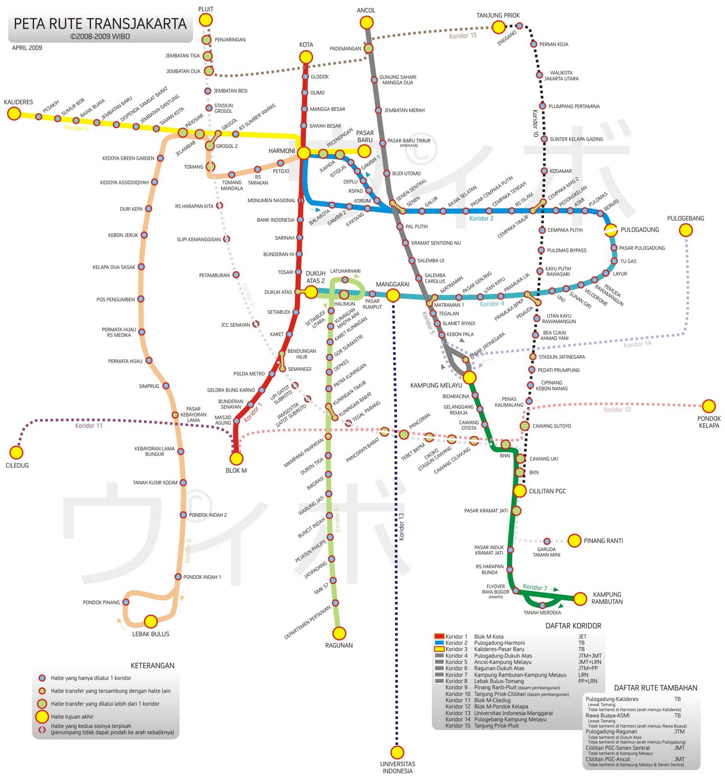 Updated - Rute Busway Transjakarta