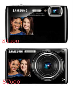 News Gadgate: Samsung Dual Screen Camera ST600 and ST100
