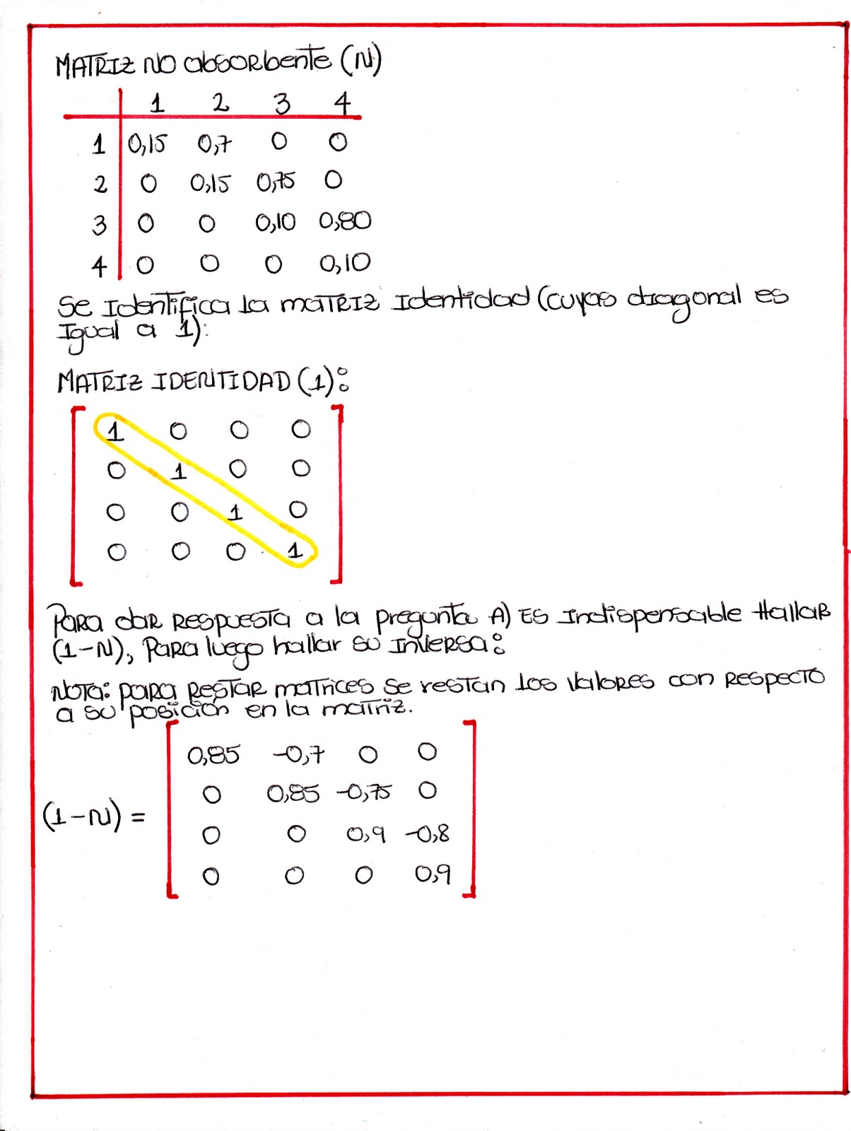 MODELOS MATEMATICOS DE PRODUCCION II: CADENAS DE MARKOV
