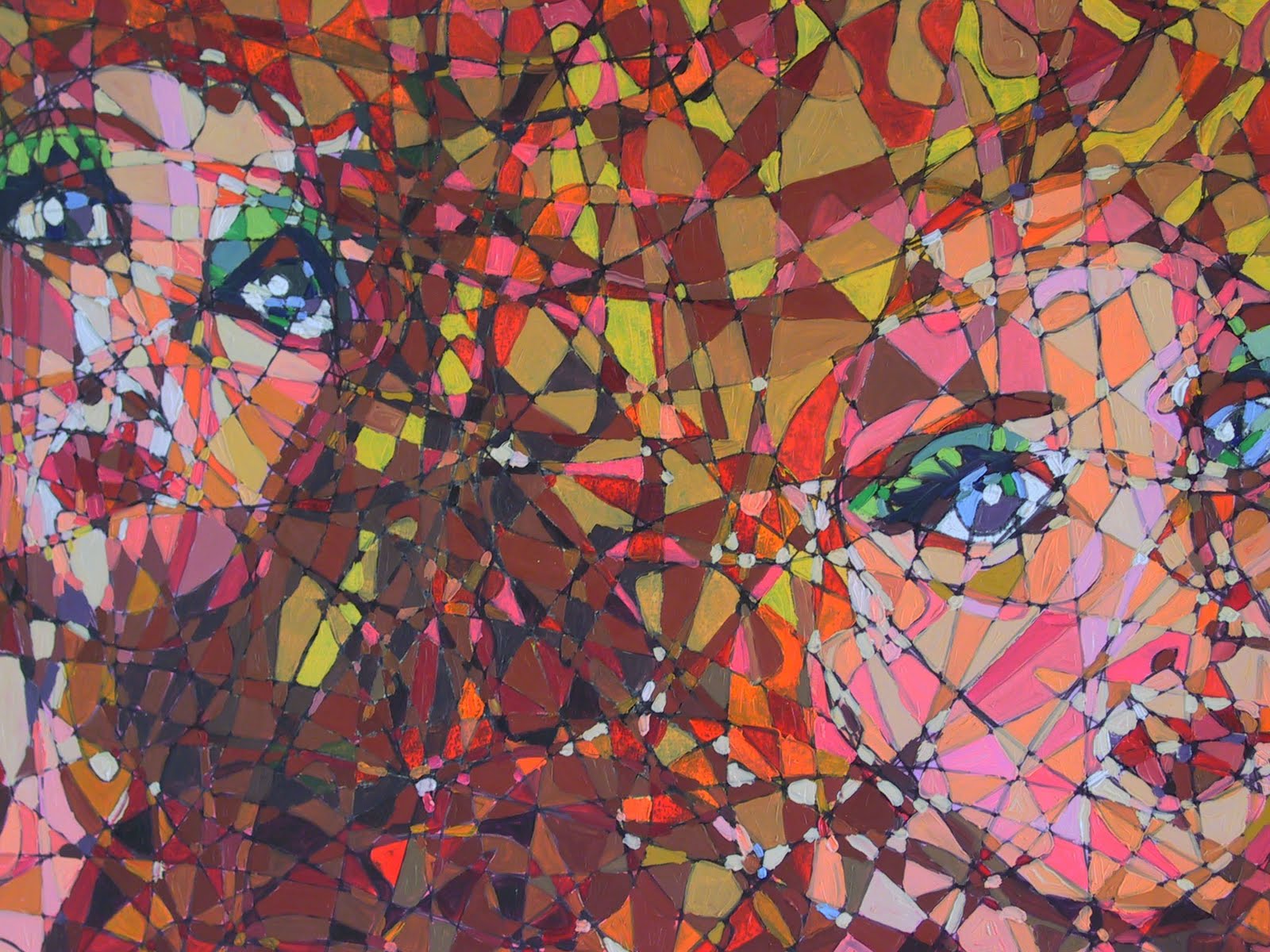 Color Chaos Intent: Intent Paintings