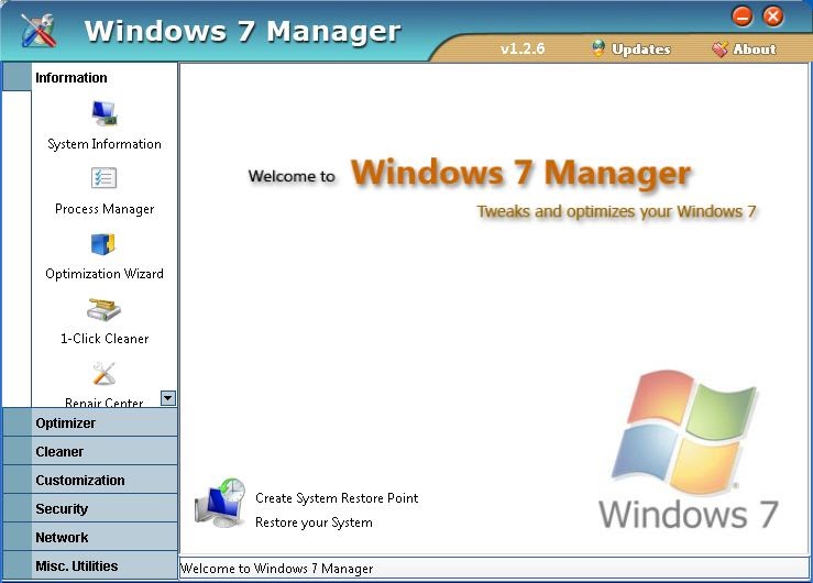 Windows 7 manager 1.2.8. final : niquadqae