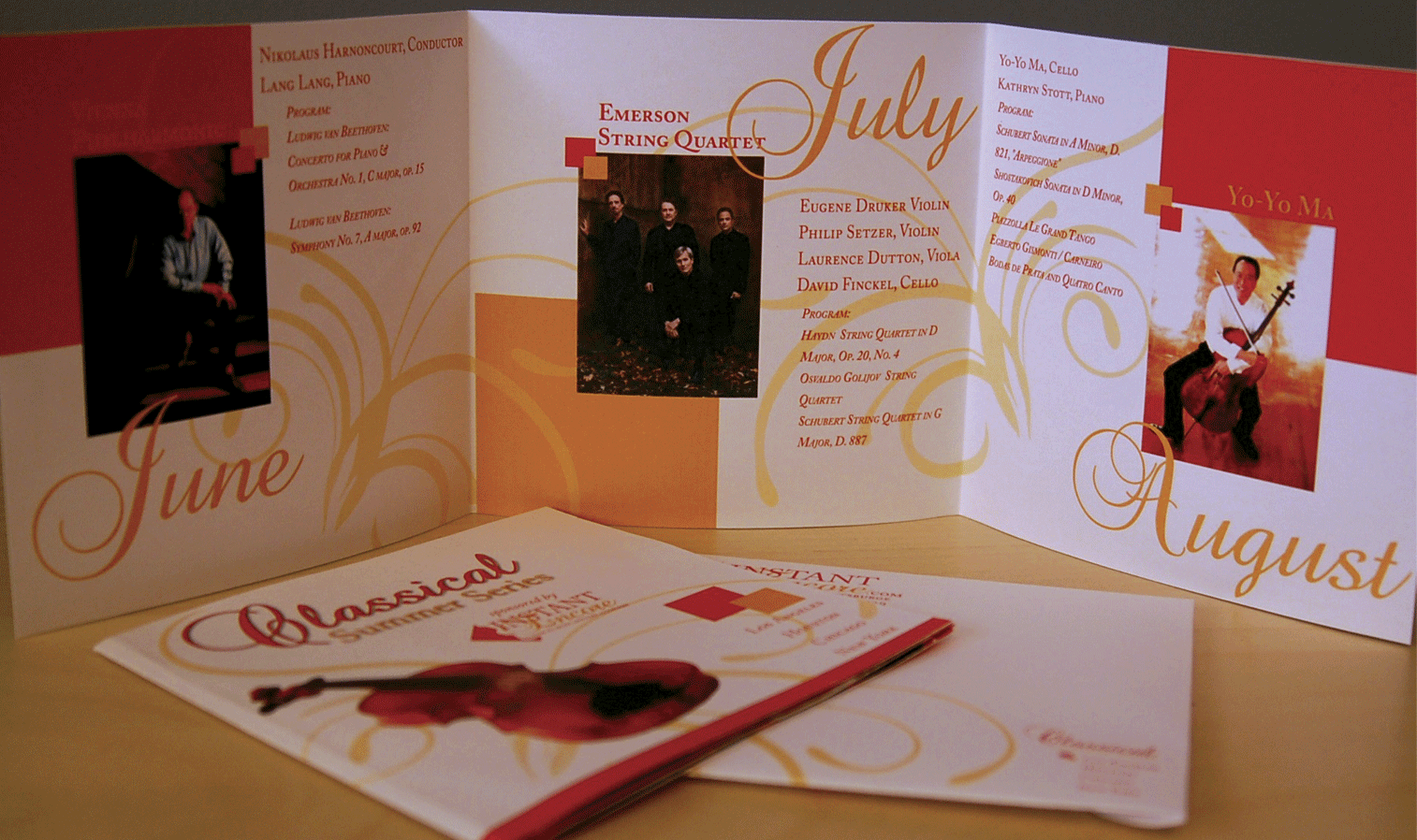 Green Eye Designs: Concert Series Promotional Items