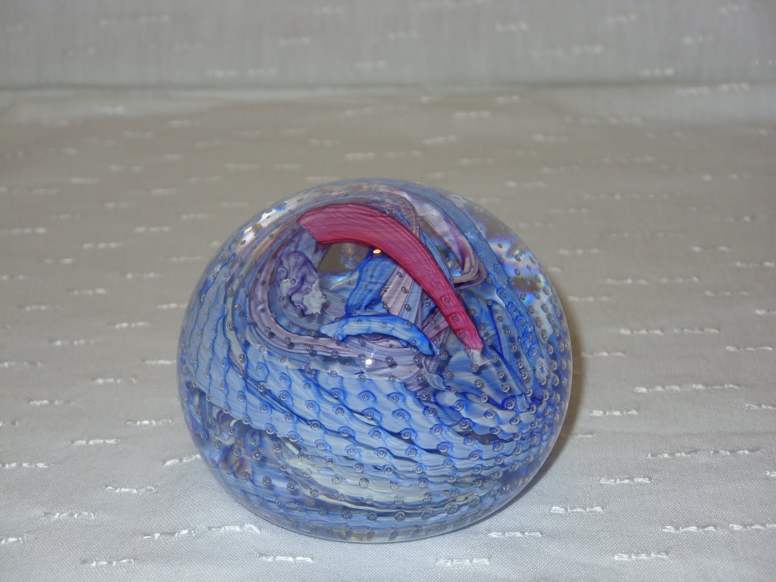 WF-Glass Collection Sale. WHITE FRIARS: WHITEFRIARS SWIRLY PAPERWEIGHT ...
