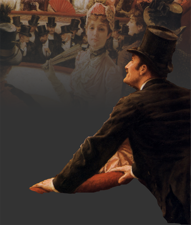 l'œil des chats: Le spectateur 'yau de poêle (Tissot #4)