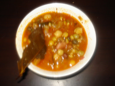 Nivedita's Kitchen: 14 mixed pulses gravy(reposted for the event)