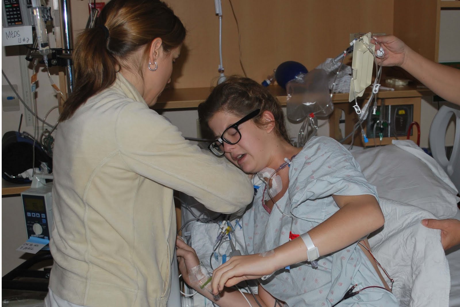 Blaire's Surgery: Last day in ICU