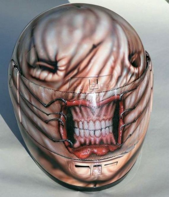 PhotoPasal: 20 Cool and Creative Motorcycle Helmet Designs.