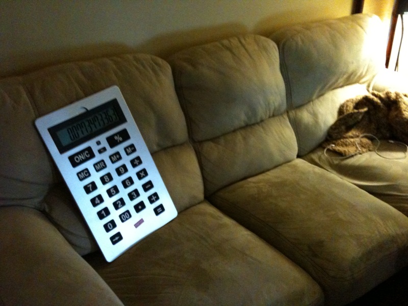 365 Days of FIRSTS: Giant Calcultor