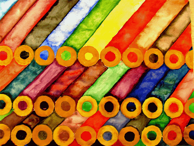 Tri-Central Visual Art: Repetition and Rhythm