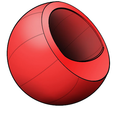 Flat Pack - sphere: Flat Pack project - 'Ball'