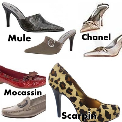 Modas• Bipink •: Tipos de calçados femininos
