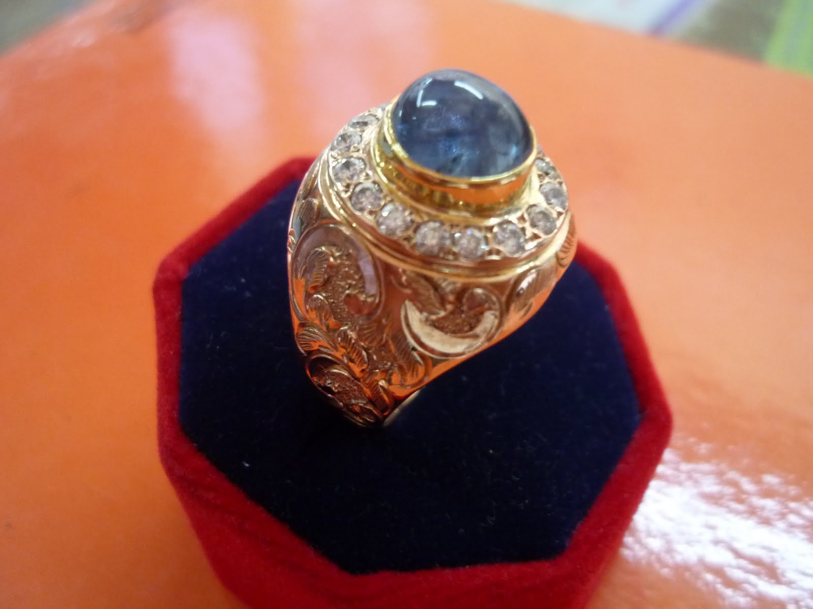 CINCIN BATU PERMATA SEH KOLEKSI: Cincin Suasa Permata Nilam Cylone