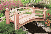 Rustic Garden Style: Assembling Garden Bridge Kits