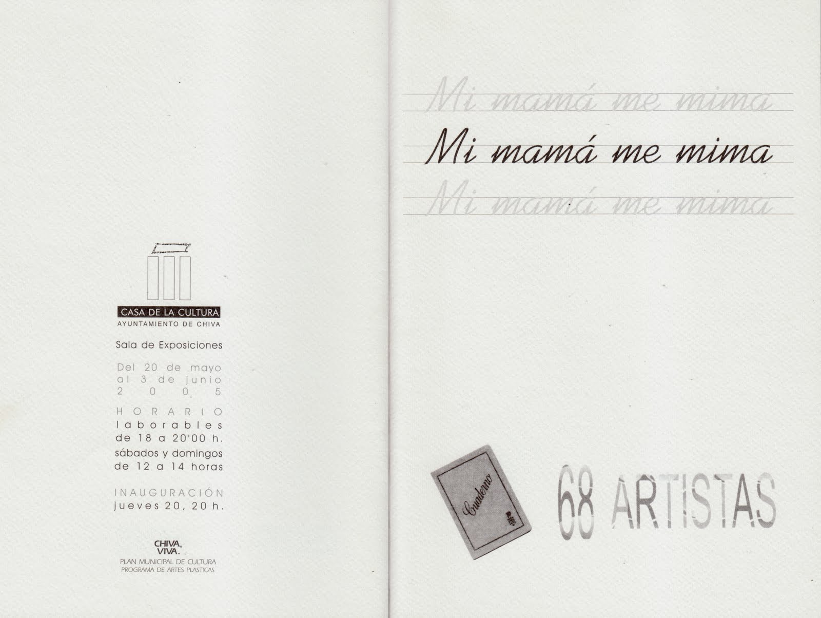 luisRIVERAlinares: Catálogo "Mi mamá me mima"