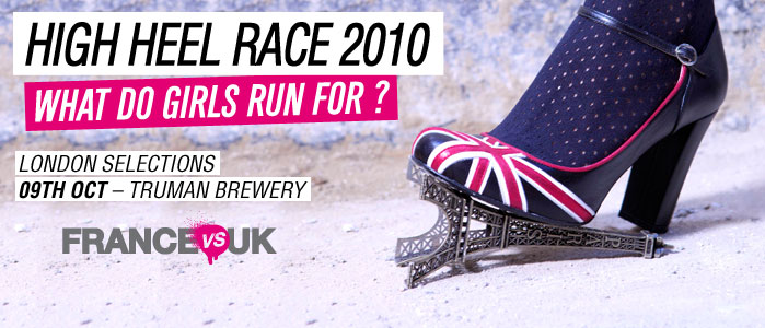 The Sarenza High Heel Race Comes to London for 2010 - Emily Jane Johnston