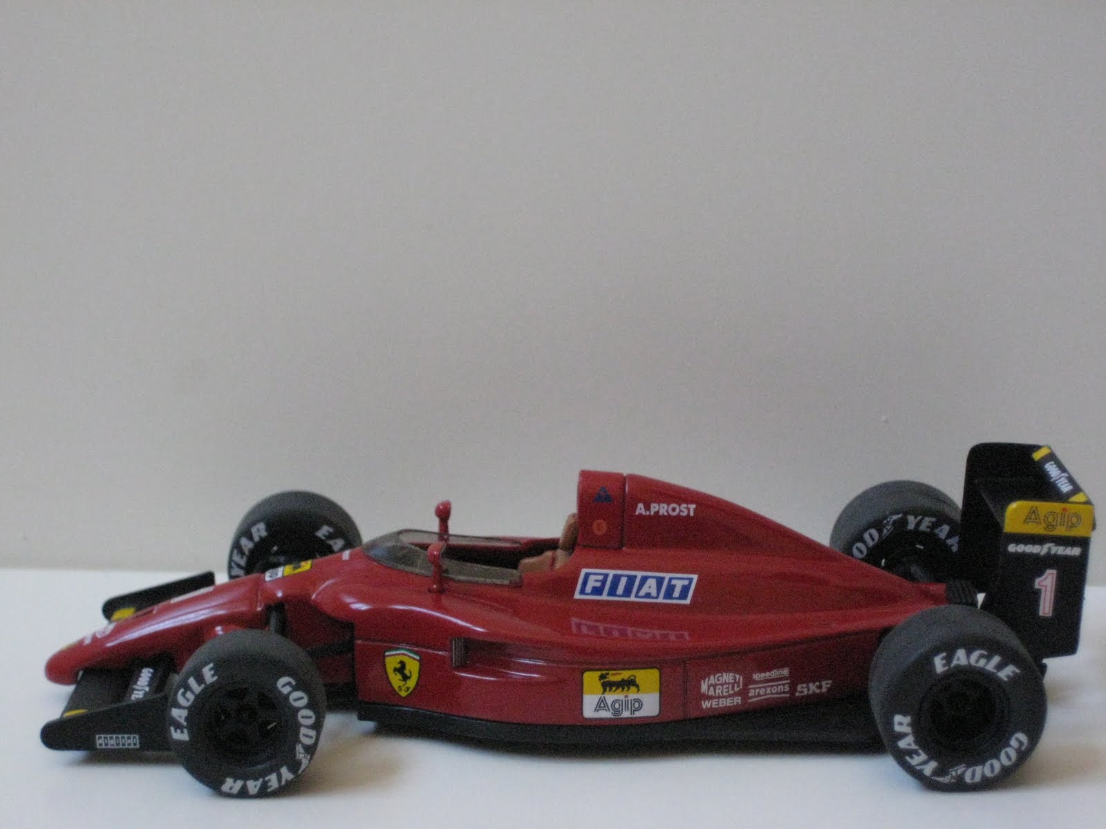 cochesaescala: FERRARI F641 #1 1990: 100th victory of Ferrari ALAIN PROST