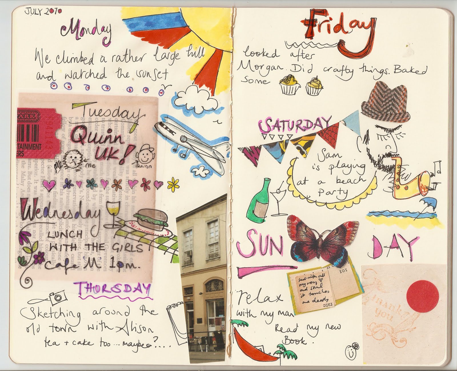 Shelby Healey: Illustration Friday 'Diary'