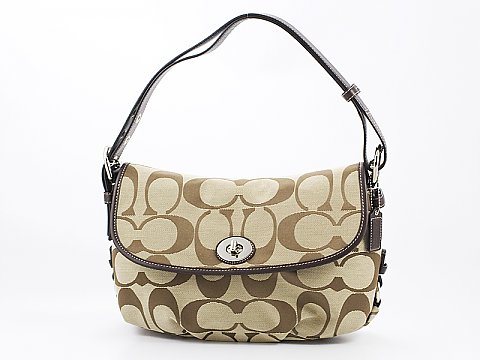 GreenApple4sale: Authentic Branded Bags: Coach Signature Flap Duffle ...