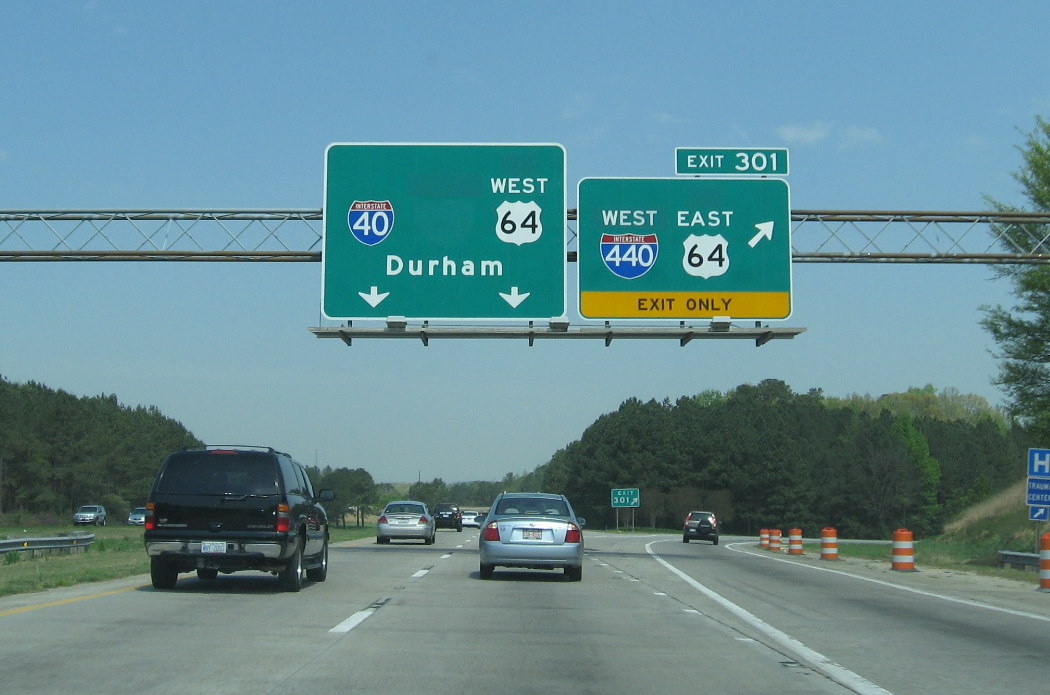 I-40 and I-440 Signage Changes Around Raleigh