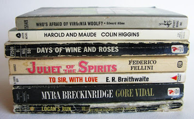 Mr. Peacock: Vintage Paperback Book Display